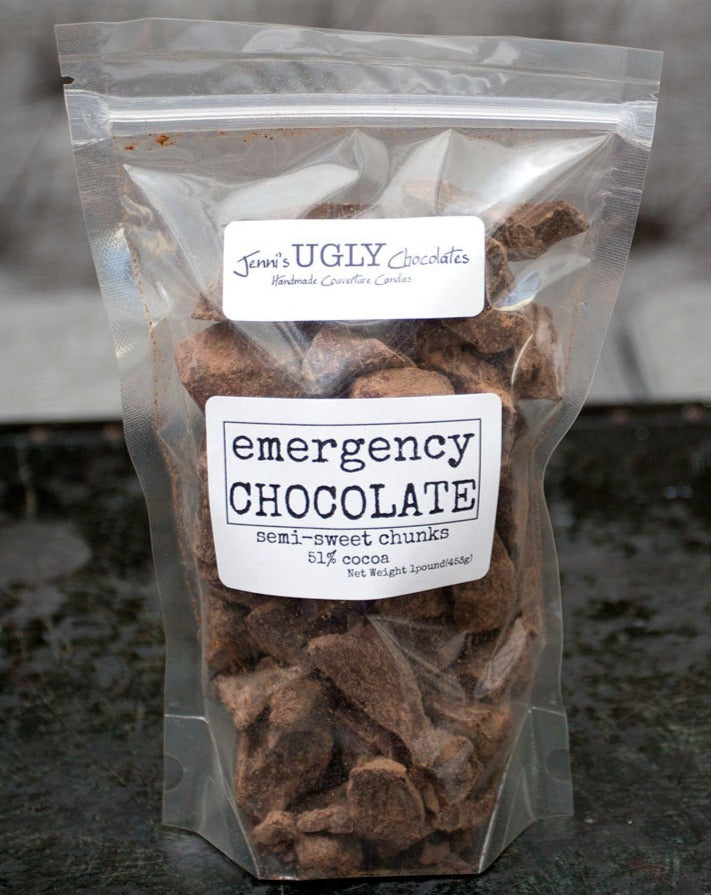 Emergency Chocolate – Jenni's UGLY Chocolates
